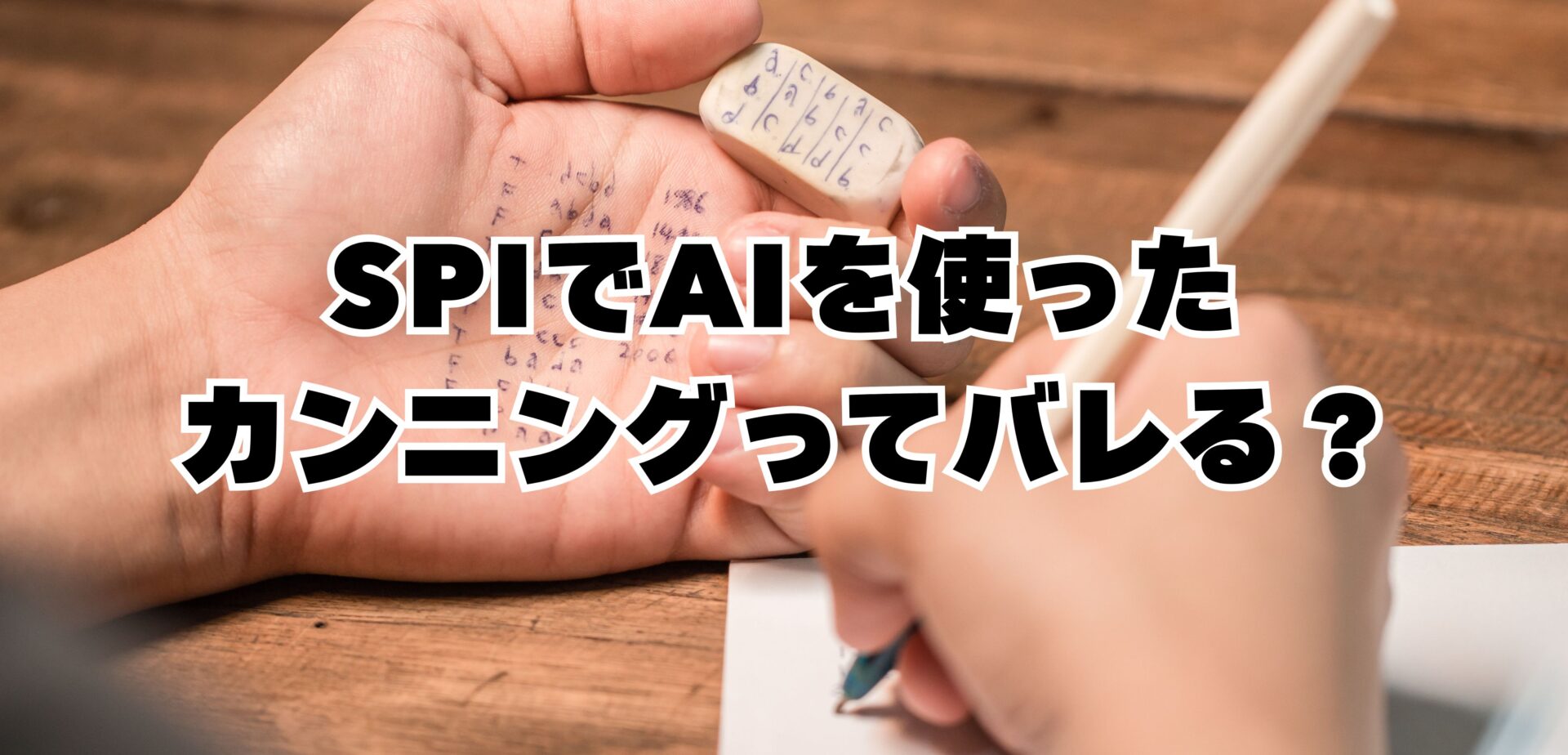 SPIでAIを使ったカンニングはバレる？就活生が知るべきリスクと現実｜らくらく就活